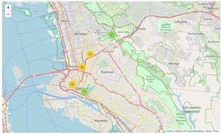 Folium: geospatial data python